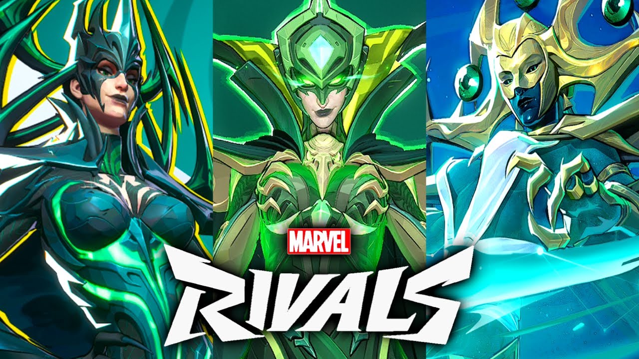 Marvel Rivals - All Hela Abilities, Skins, Emotes, Intro & MVP ...