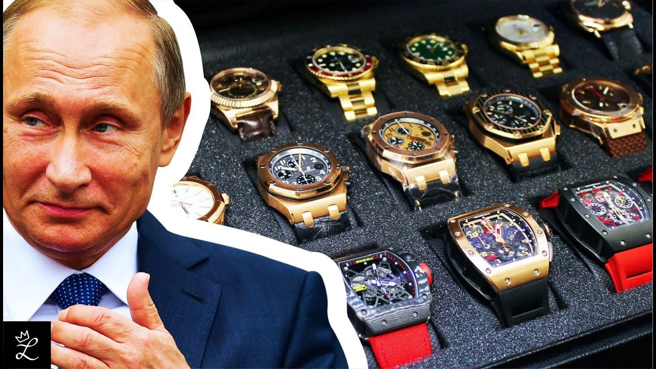 Inside Putin's Secret Luxury: A Million-Dollar Watch Collection - YouTube