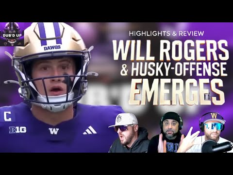 Washington Huskies Offensive Emergence | EMU Game Highlights & Reaction ...