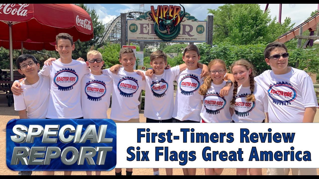 Special Report: First-Timers Review Six Flags Great America - YouTube