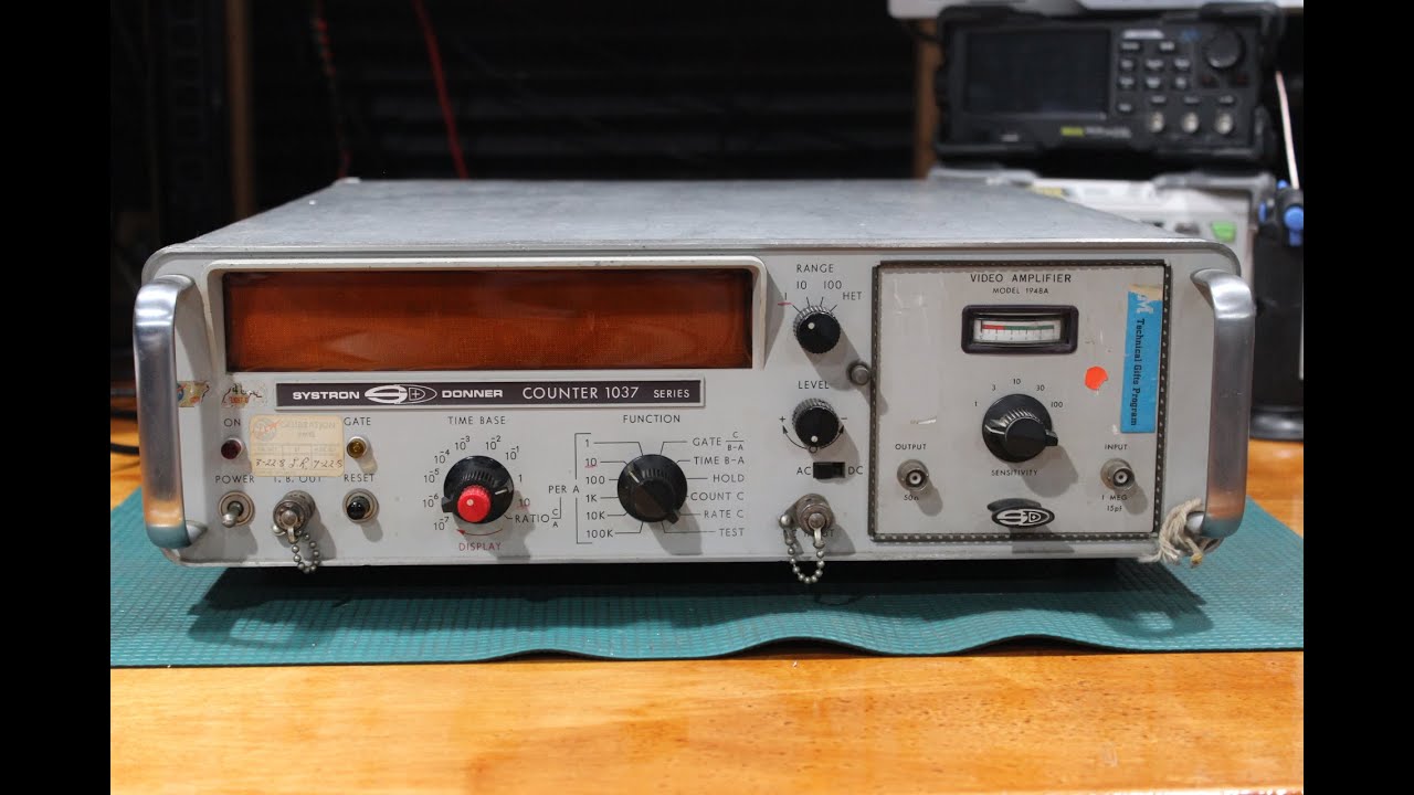 Systron Donner 1037 NASA Tech Check In and Testing - YouTube