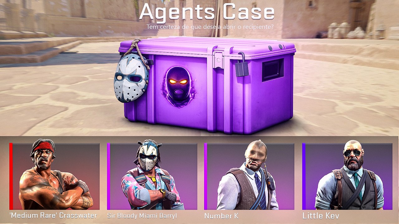 Sim, É isso Mesmo... AGENTS CASE, a Nova CAIXA que só Vem AGENTES no ...