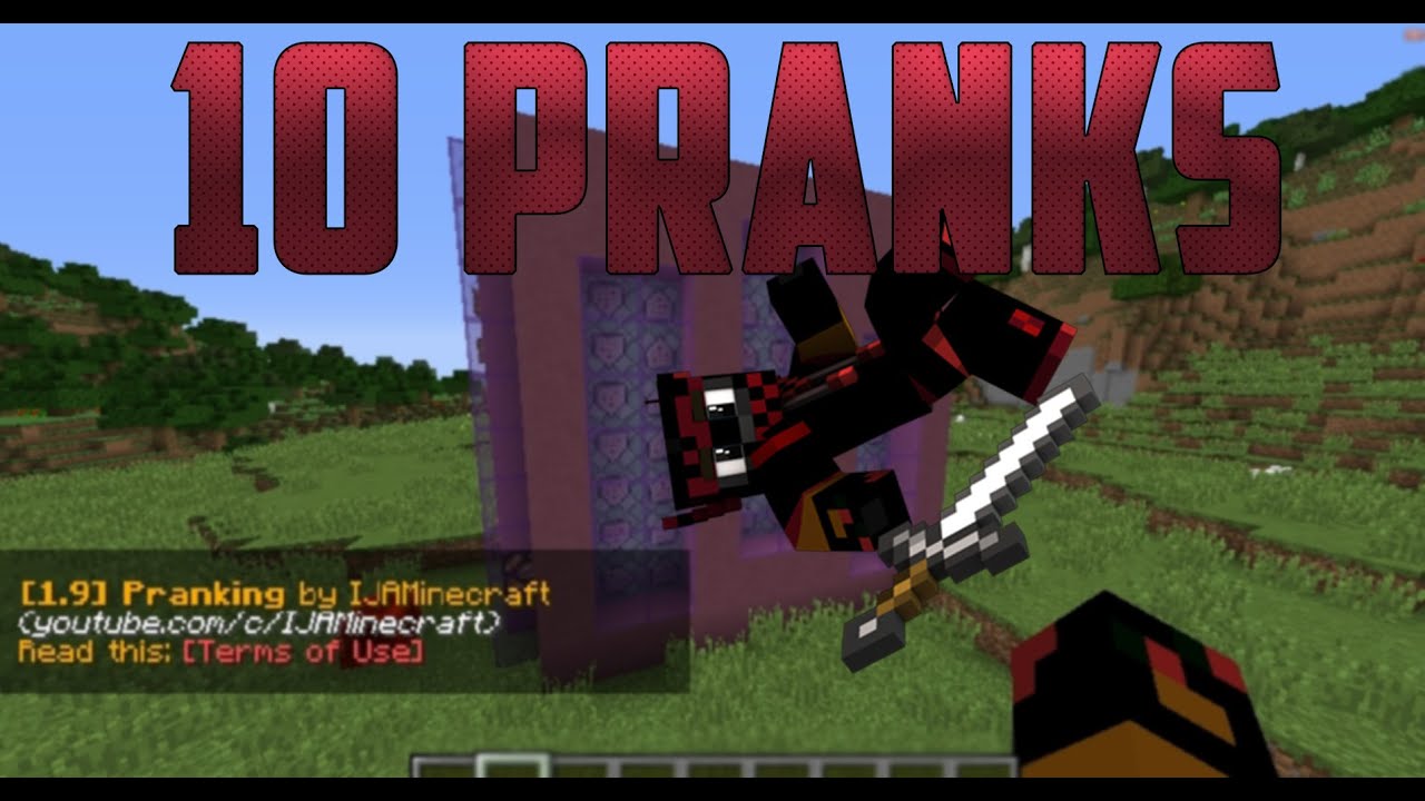 DIE 10 BESTEN MINECRAFT PRANKS - YouTube