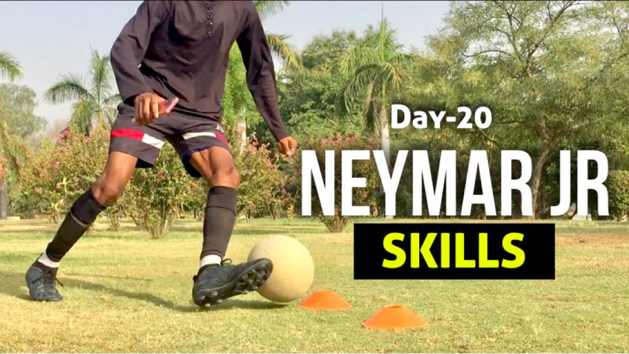 Neymar jr Best Match Football Skills to destroy defence 💯!! - YouTube