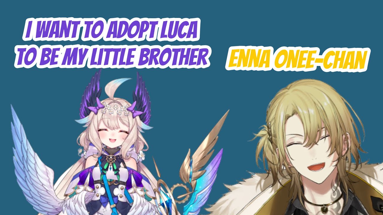 Enna and Luca wholesome moments 【NIJISANJI EN | Luca Enna】 - YouTube