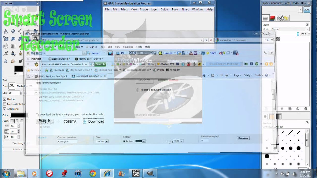 How To Add Fonts To GIMP YouTube How To Add Fonts To GIMP YouTube