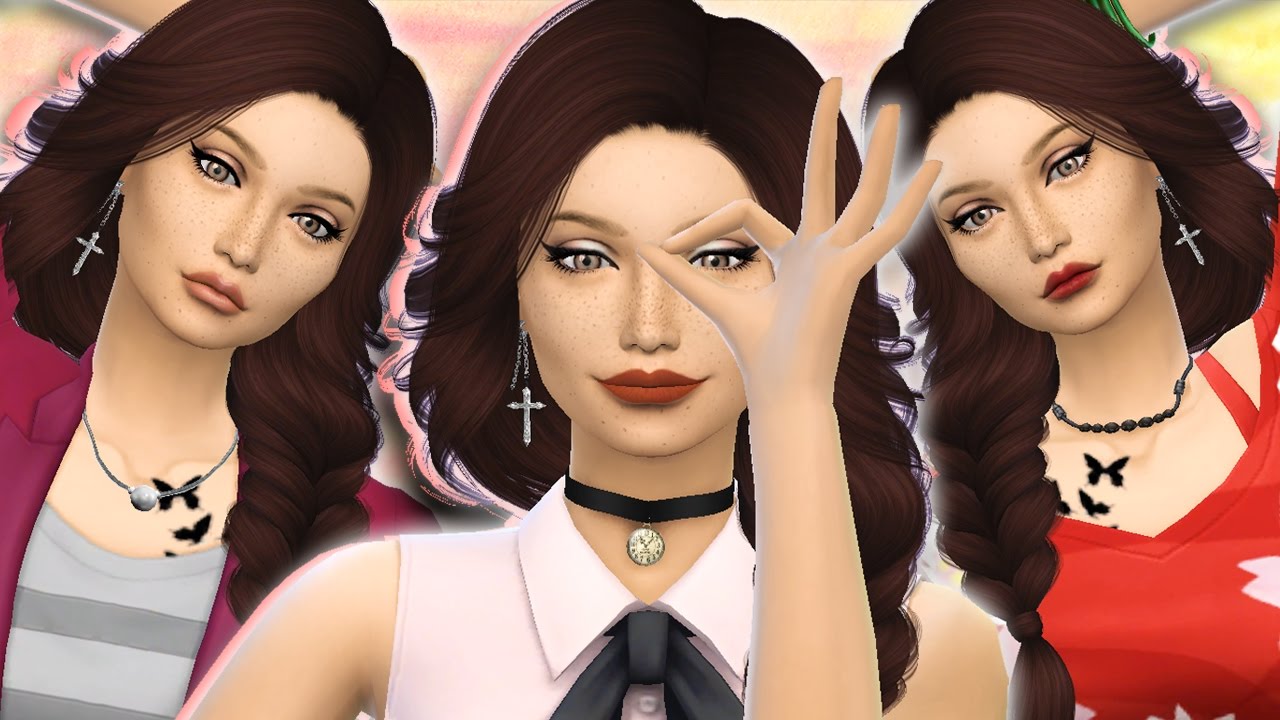 Professionally Preppy | Sims 4 CAS ♡ - YouTube