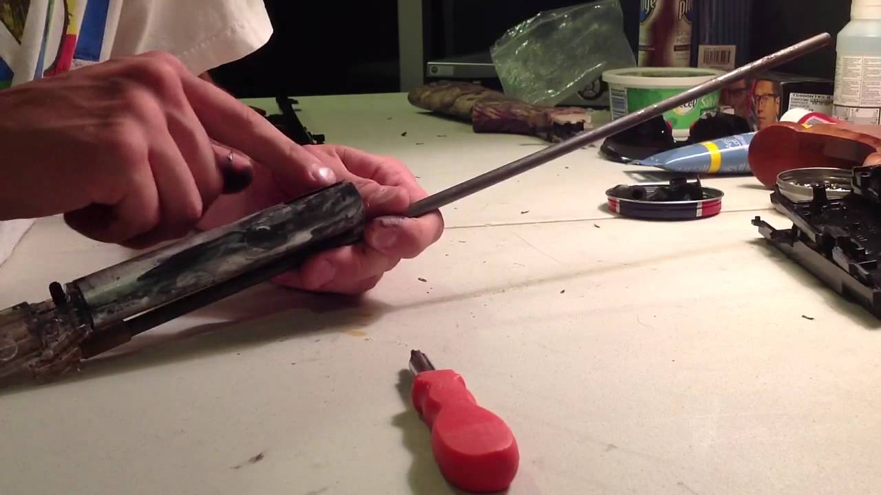 Grizzly 840 air rifle disassembly - YouTube