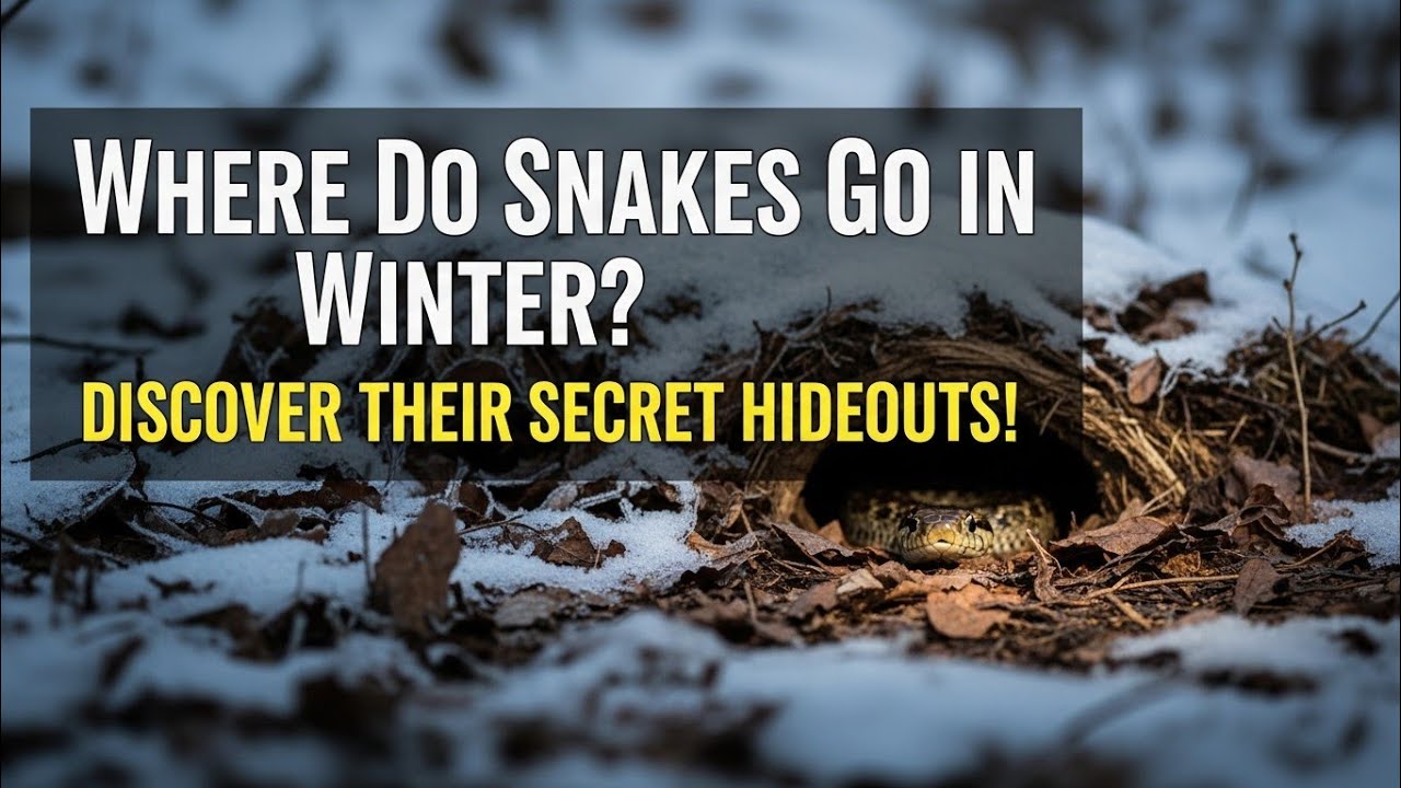 Where Do Snakes Go in Winter? 🐍 Discover Their Secret Hideouts ...