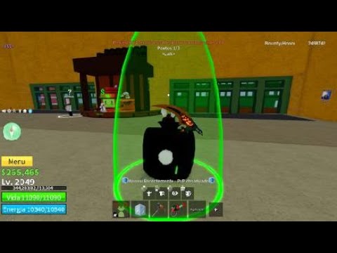 Kitsune vs ice Blox fruits - YouTube