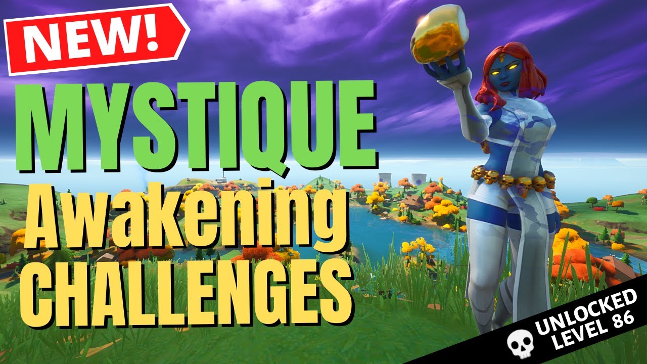 How to Get Mystique's *SHAPESHIFTER* Emote in Fortnite! 💀 (ALL Mystique ...