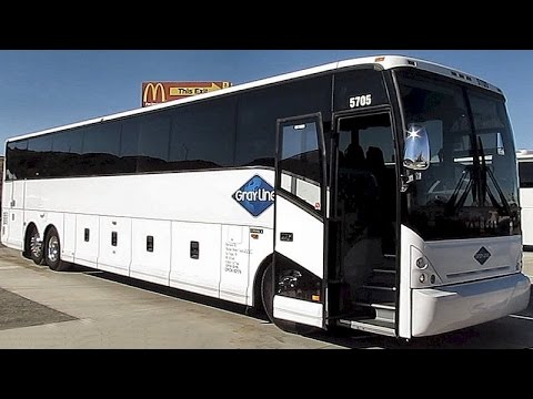 GRAY LINE BUS #5611 & #5705 in ARIZONA - YouTube