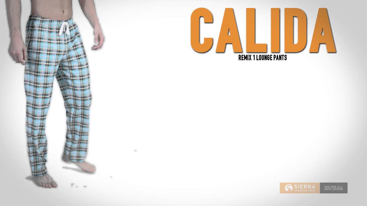 Calida Remix 1 Lounge Pants - Cotton, Open Leg (For Men) - YouTube