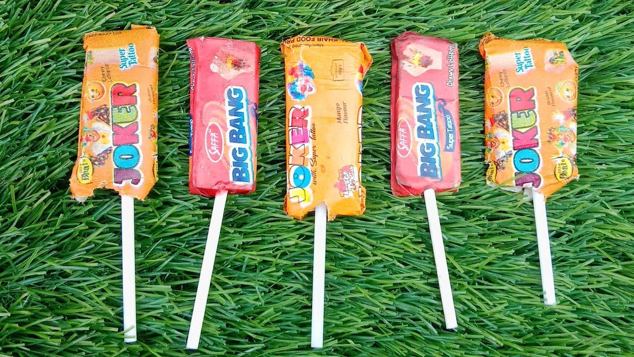 Unpacking ASMR 🍭 Chupa Chups Big Babol, Alpenliebe Lollipop, Watermelon ...