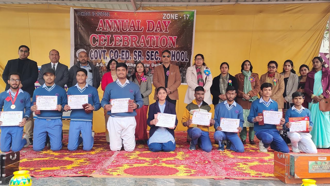 Annual function GCSSS A6 PASCHIM VIHAR 30/01/2024 - YouTube