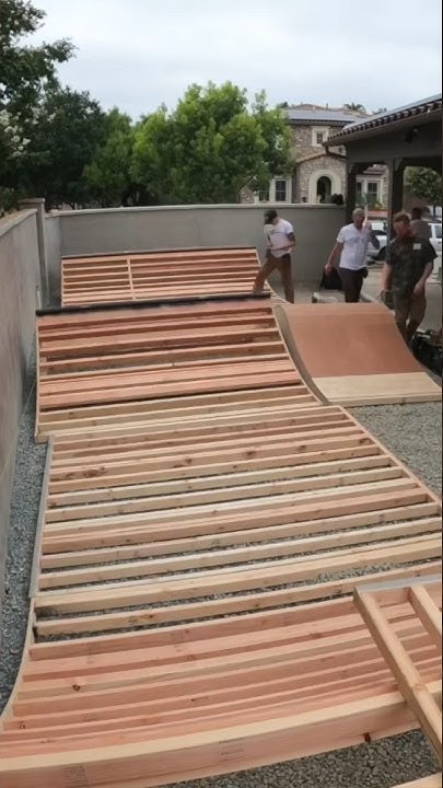 Building one dream ramp at a time‼️🔨 #skateramp #ramp #miniramp #skate ...