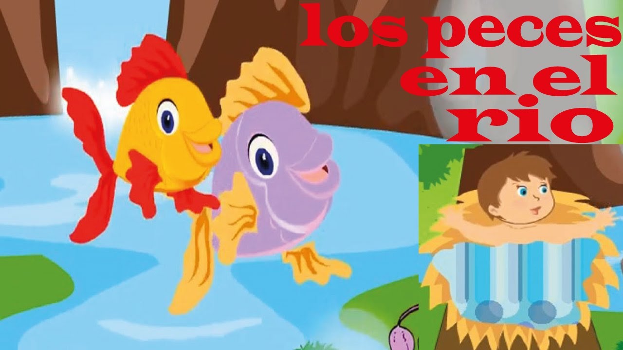 LOS PECES EN EL RÍO 🐠🐟HERMOSO VILLANCICO TRADICIONAL -video animado ...