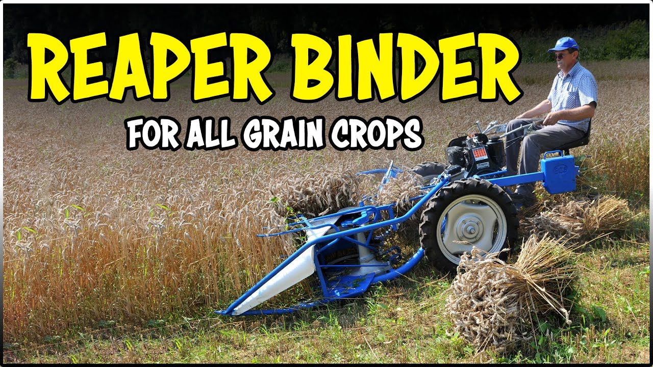 BCS Reaper Binder Machine | Ultimate Harvesting Tool for Wheat, Paddy ...