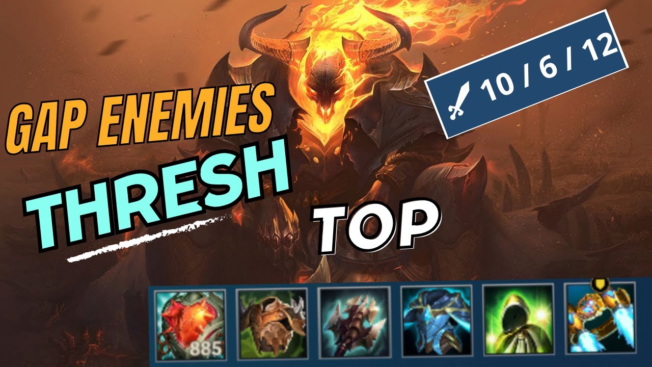 DOMINATE ENEMIES WITH #thresh #top LANE IN #wildrift - YouTube