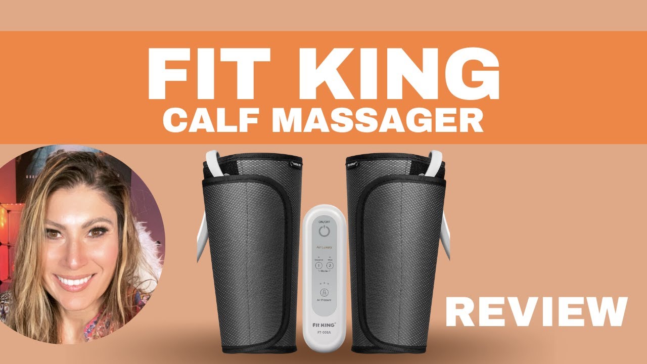 FIT KING Calf Massager for Circulation and Muscle Recovery REVIEW - YouTube