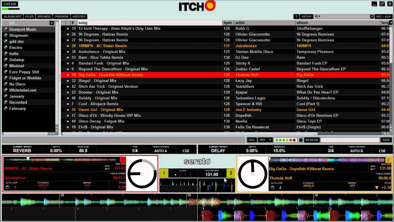 Understanding Serato Itch Sync - YouTube