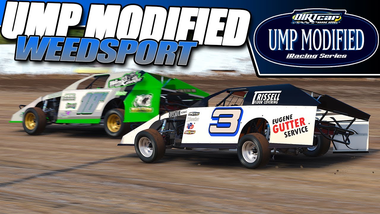 UMP Modified Series - Weedsport - iRacing - YouTube