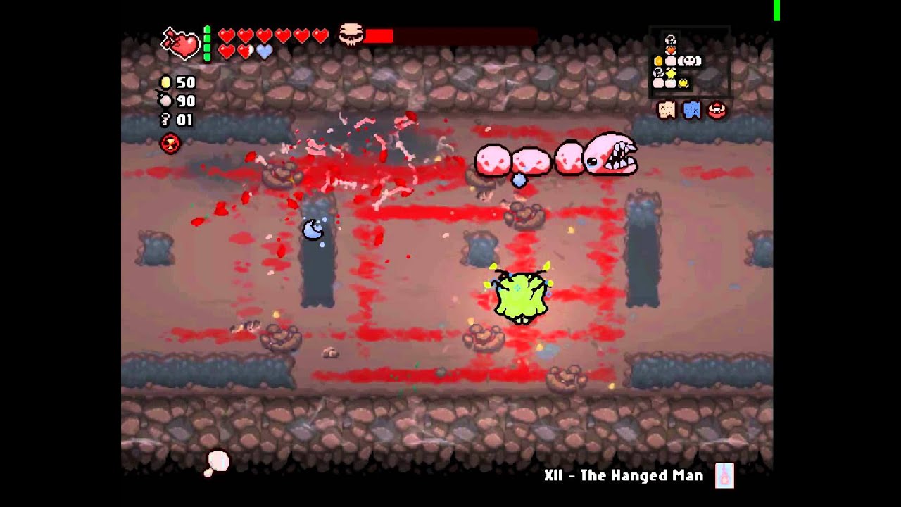 Binding of isaac rebirth: Challenge 10 cursed - YouTube