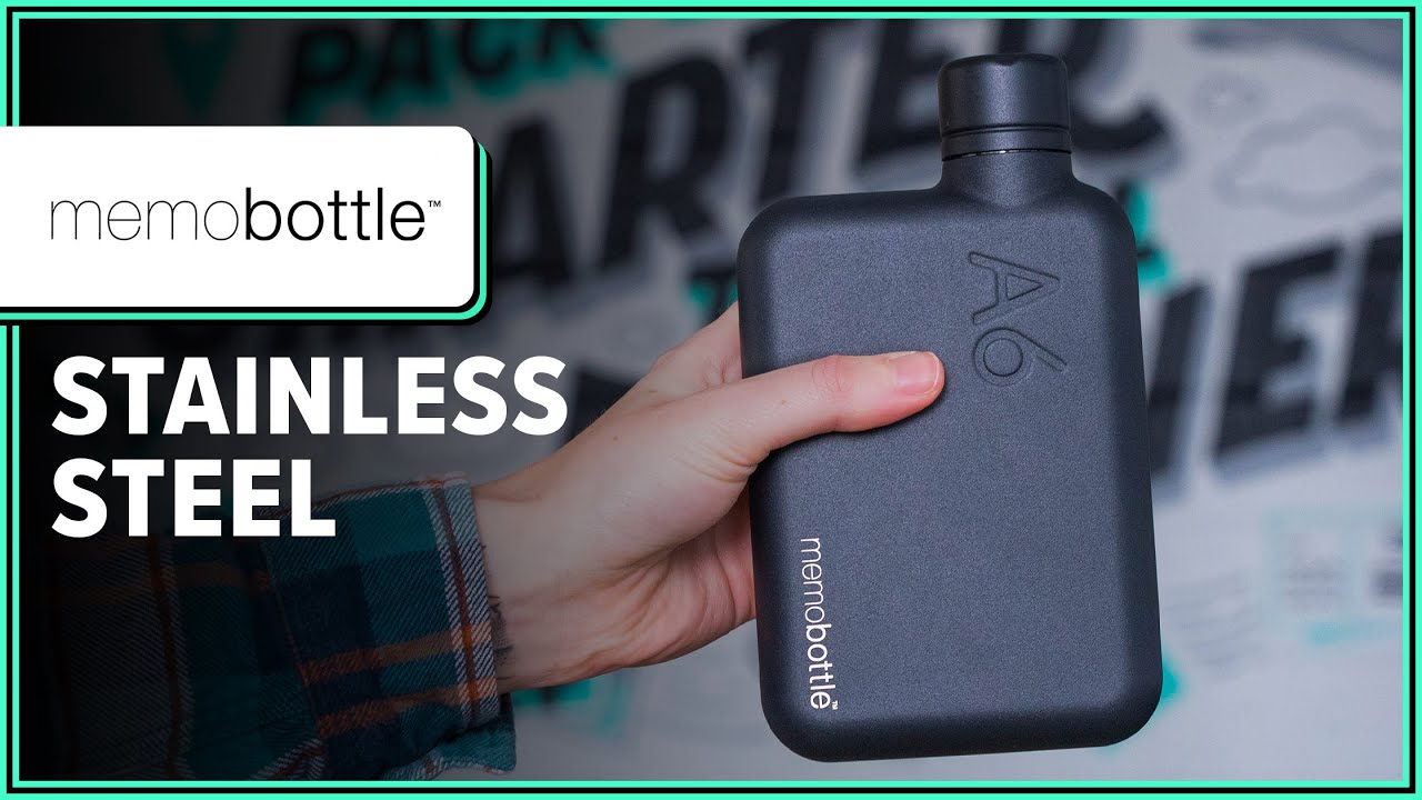memobottle A6 Stainless Steel Review (2 Weeks of Use) - YouTube