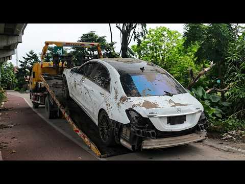 Restoring an Abandoned Mercedes-AMG S63 That Cost Over $280,000 New
