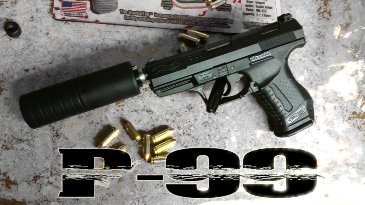 James Bond's Walther P99 Review & Live Fire! - YouTube