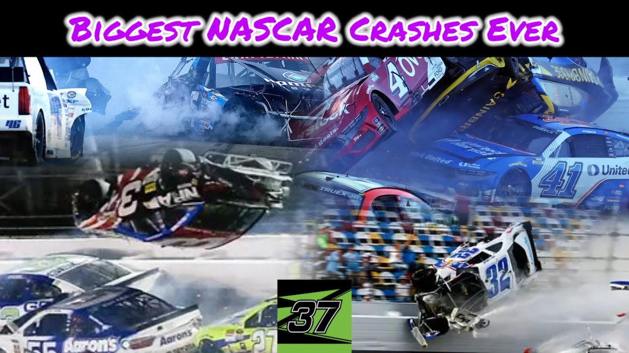 Biggest NASCAR Crashes Ever - Here Comes The Boom - YouTube