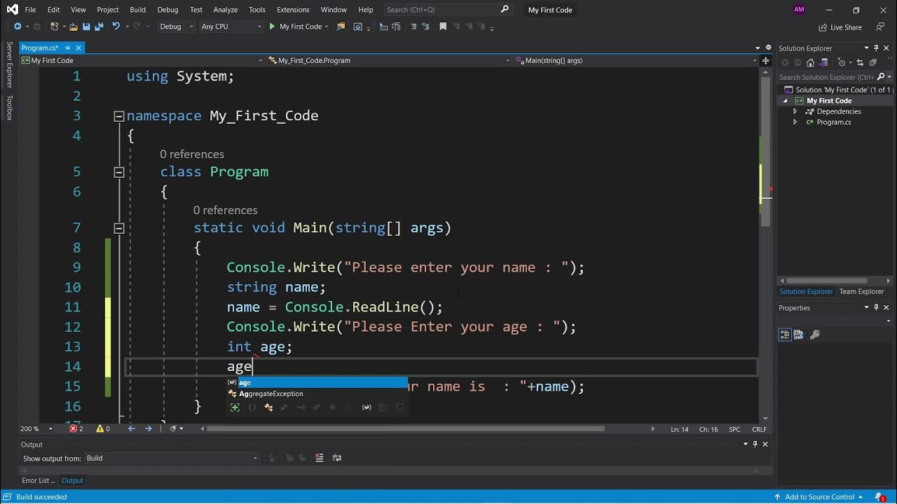 C# FULL Course in ARABIC [How to Let the user values] #010 - YouTube