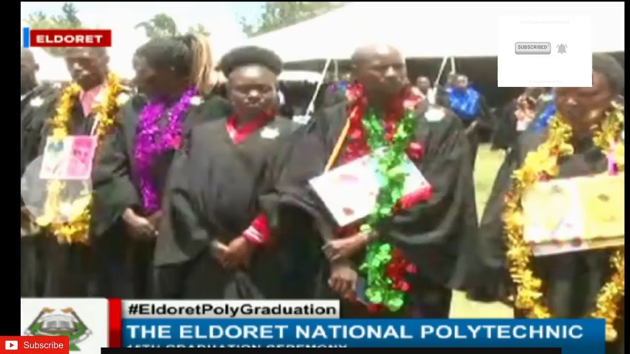 Eldoret National Polytechnic Graduation 2019 - YouTube