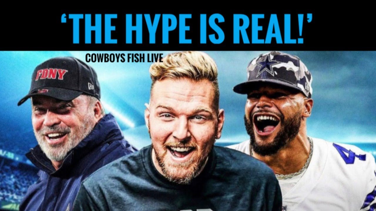 #DallasCowboys Fish Report LIVE! 'The Hype is REAL!' (?) - YouTube