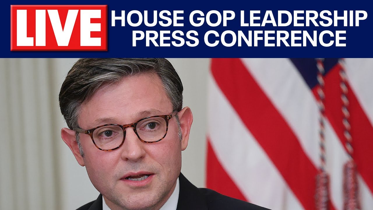 LIVE: House GOP leadership press conference - YouTube