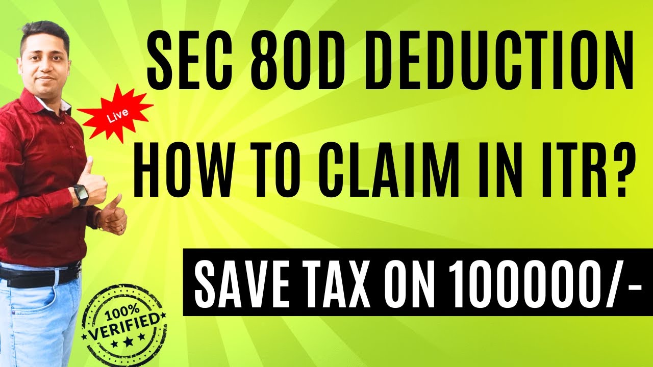 80D Tax Benefits | Section 80D of Income Tax Act | 80D Medical ...