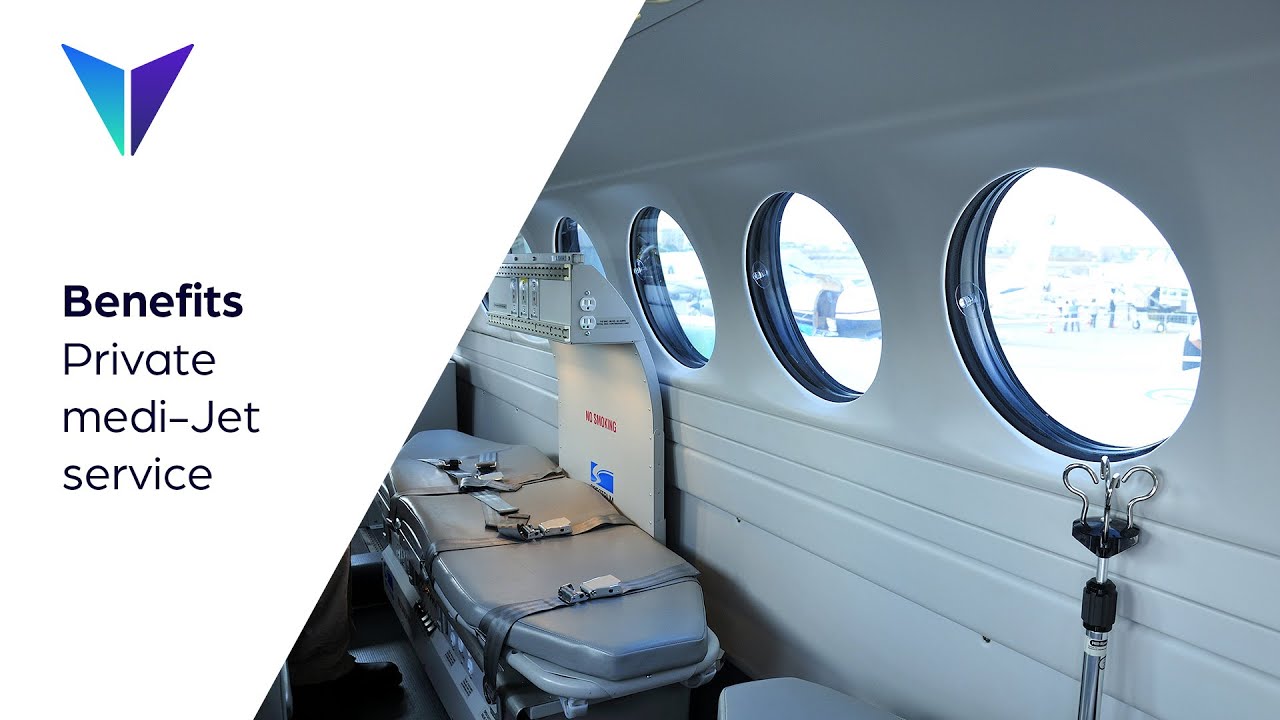 Private medi-Jet service - Benefits - YouTube