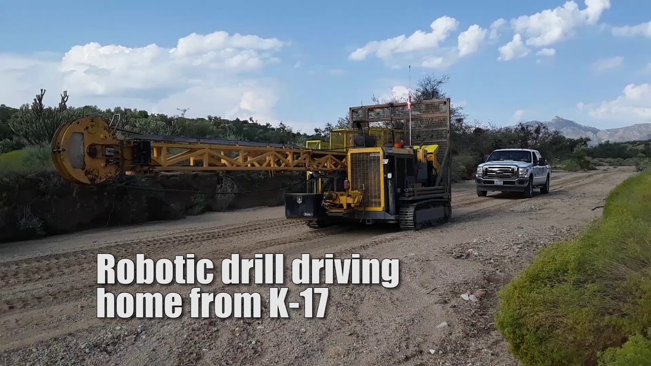 Robotic Drill Rig - YouTube