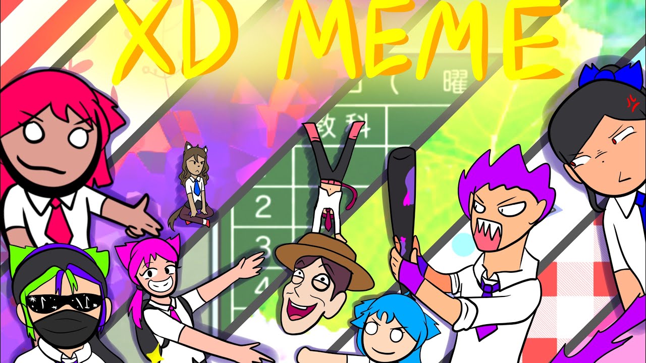 XD meme//Original by ZZEFF//NZY version//My friends bro, pet and cousin ...