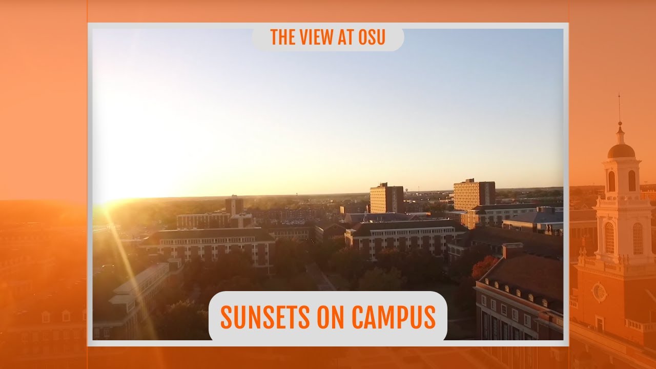The View at OSU: Sunsets on Campus - YouTube