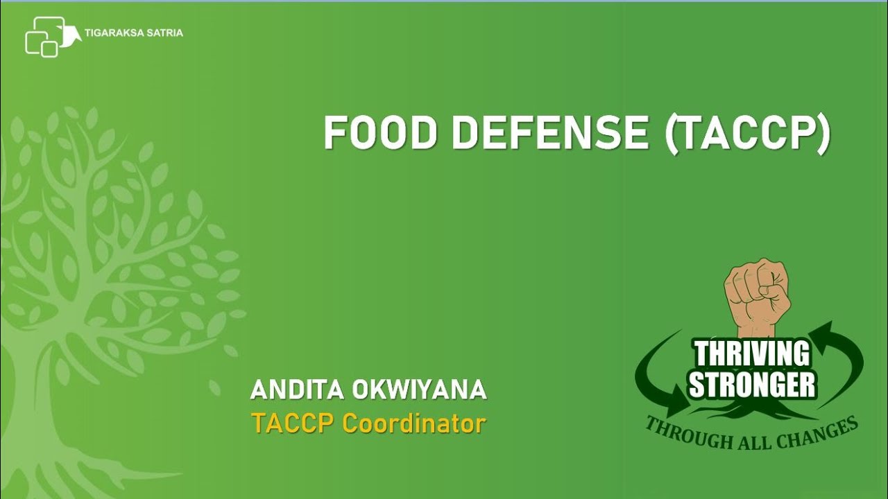 Video Training TACCP - 2022 - YouTube