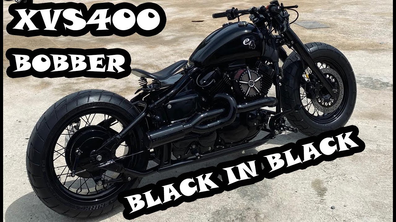 Yamaha Dragstar400 Bobber By ESUS4CUSTOM - YouTube