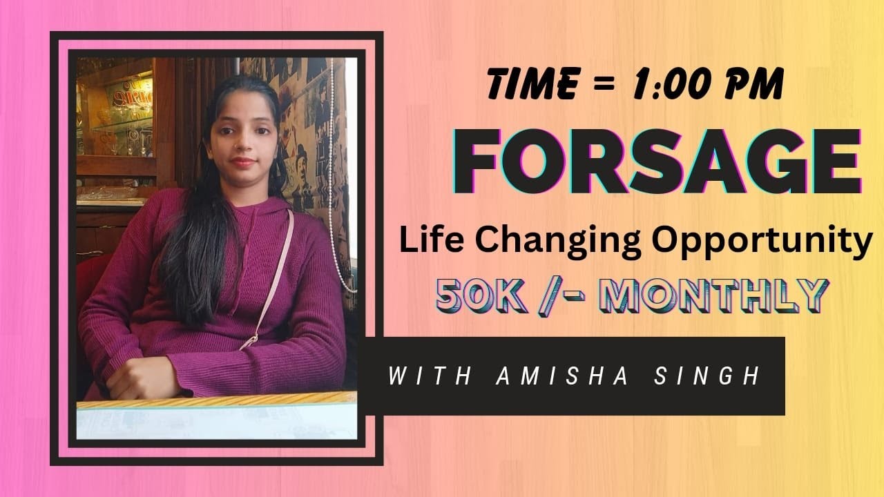 Forsage Plan Presentation (Each And Everythings) BY @amishaforsage (50K ...