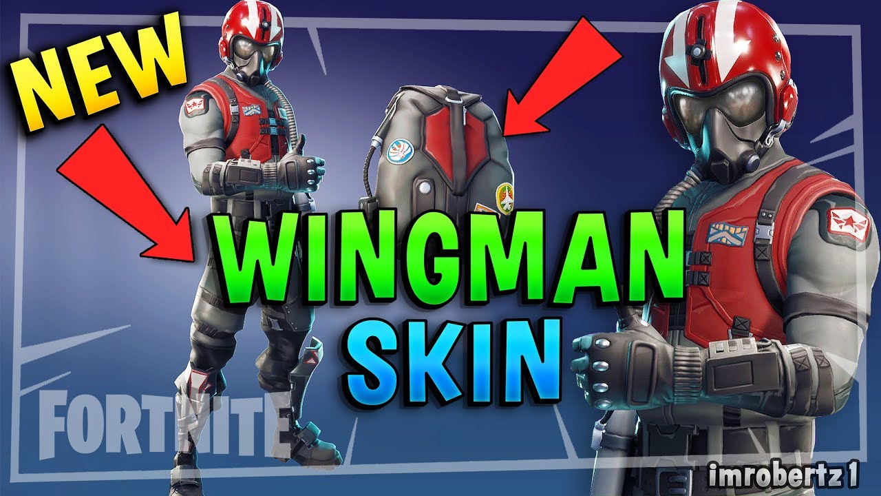 Fortnite Starter Pack Wingman Skin (Free V-Bucks Giveaway) - YouTube