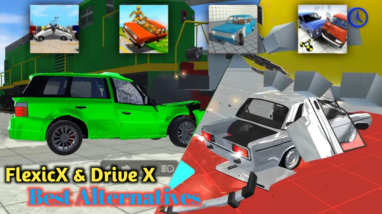 I Played “BEST" Soft Body Crash Games like FLEXIC X & DRIVE X So You ...