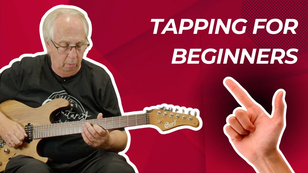 Easy Tapping Lesson For Beginners | Guitar Lessons With Old Grey Guitarist - YouTube