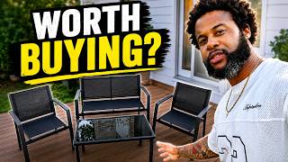 I Bought One of Amazon's Most Popular Budget Patio Sets
