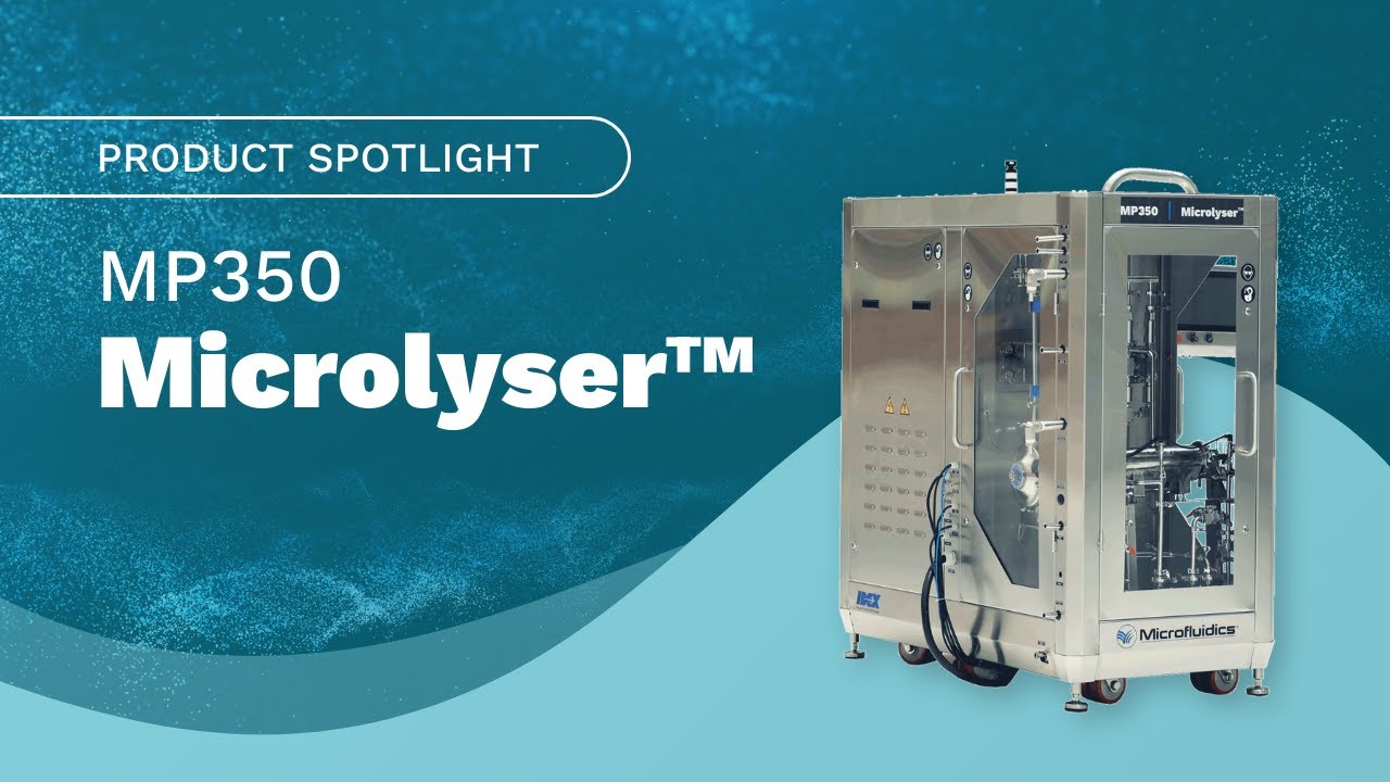 MP350 Microlyser™ | Production Scale Processor for Cell Disruption ...