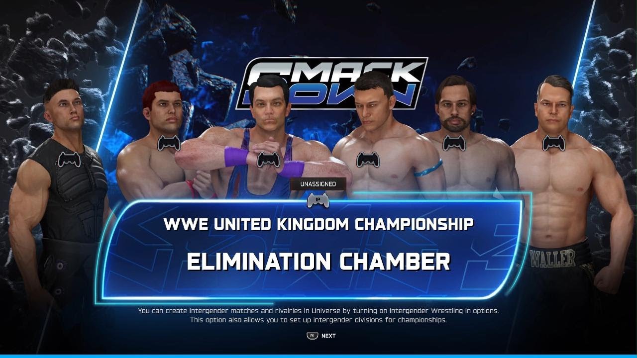 WWE 2K25 - AWA Friday night knockdown week 10: elimination chamber ...
