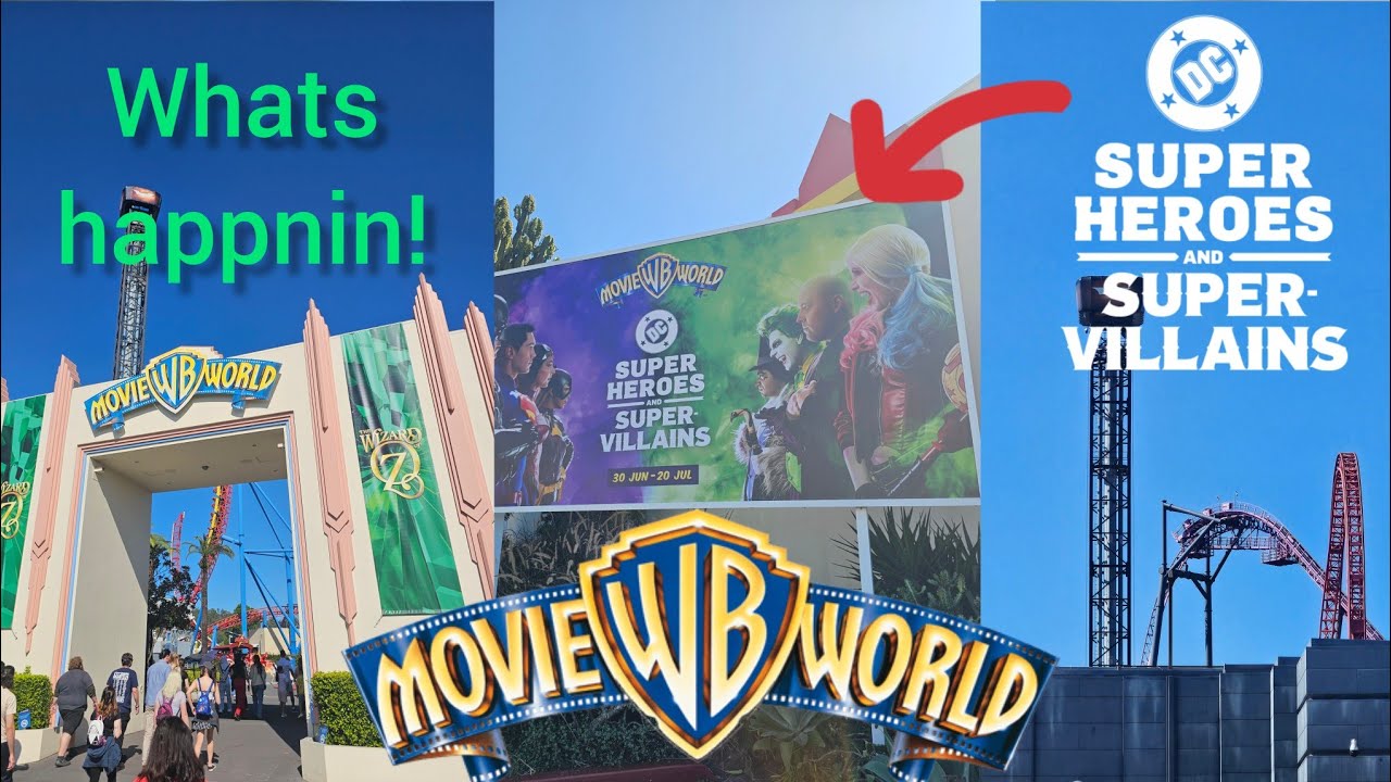 Whats happnin at Movie World... - YouTube